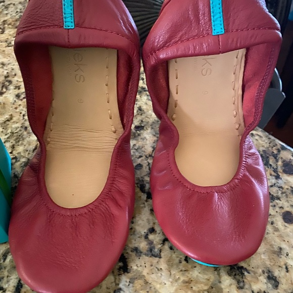 Tieks | Shoes | Red Tieks Ballet Shoes | Poshmark
